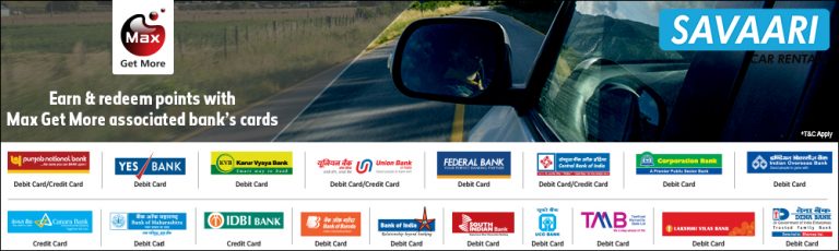 Now earn and redeem your bank loyalty points on Savaari! - Savaari Car ...