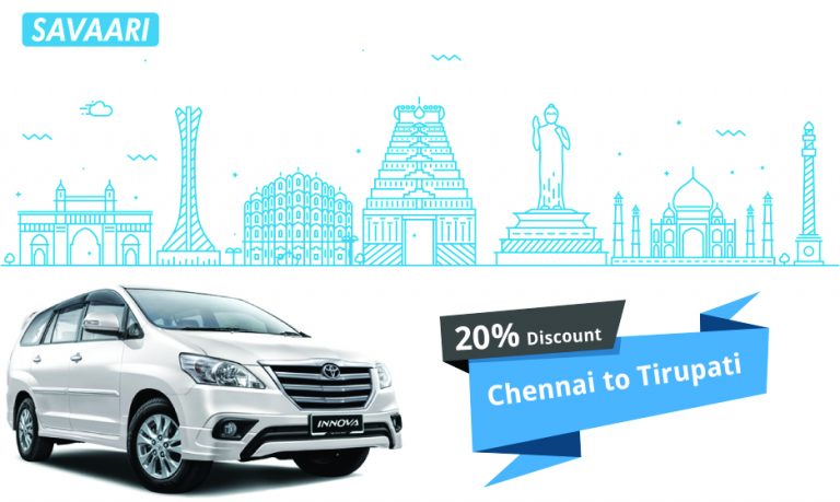 Savaari Offers - Travel from Chennai to Tirupati - Savaari Car Rentals Blog