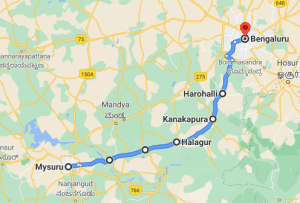 Mysore to Bangalore by Road – Distance, Time and Useful Travel Information