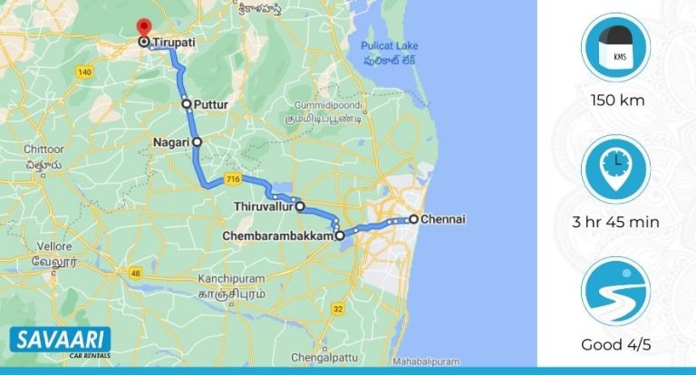 Chennai to Tirupati Distance – Time, Routes & Useful Travel Information