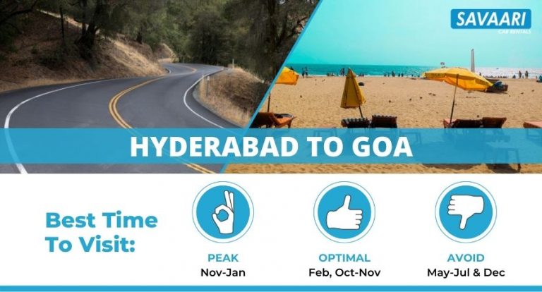 Travel from Hyderabad to Goa | Distance, Time & Itinerary by Road