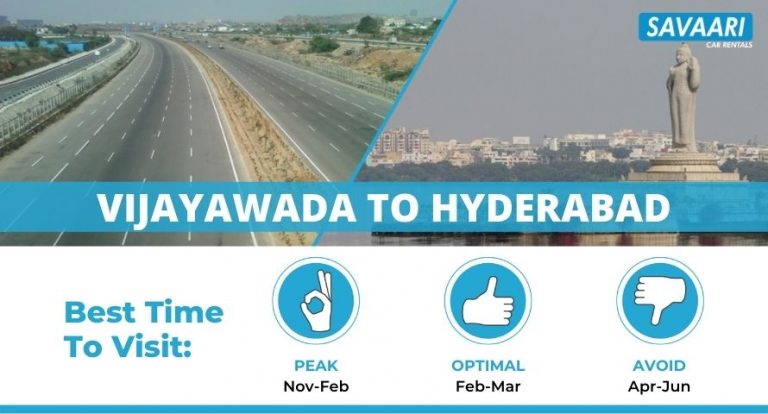 Vijayawada to Hyderabad by Road – Distance, Time and Useful Travel ...