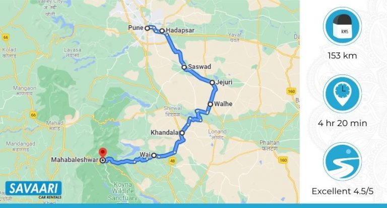 Pune to Mahabaleshwar by Road – Distance & Useful Information