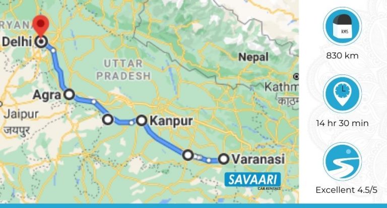 Varanasi to Delhi Road Trip – Distance, Time and Useful Travel Information