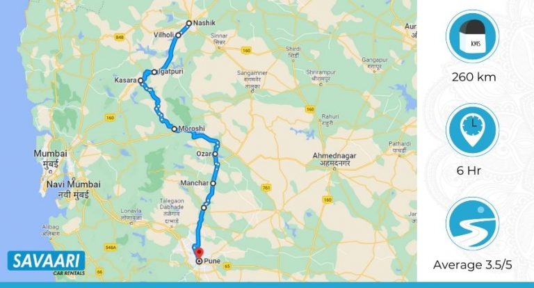 Nashik to Pune by Road – Distance, Time and Useful Travel Information ...