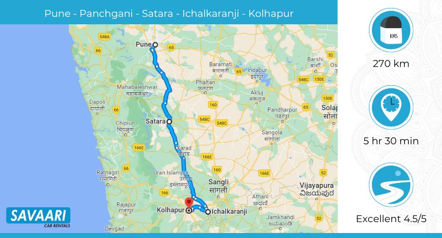 Pune To Kolhapur Road Trip: Distance, Time, and Useful Travel Information
