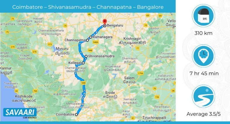 An Essential Road Trip Guide from Coimbatore to Bangalore