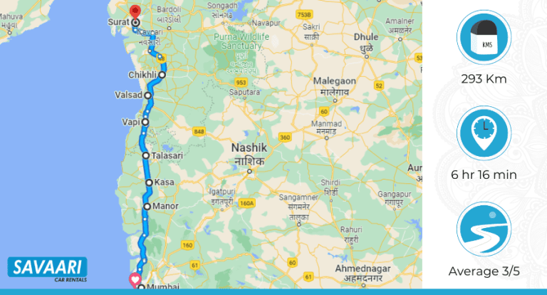 Your ultimate guide to travel from Mumbai to Surat by road