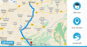 Jaipur to Kota by Road - Distance, Time & Useful Travel Information