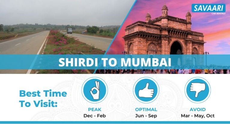 Shirdi to Mumbai by Road - Distance, Time and Useful Travel Information