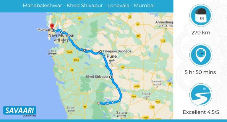 Mahabaleshwar to Mumbai by Road – Distance, Time and Useful Travel ...