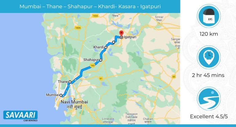 Mumbai to Igatpuri Road Trip: Distance, Time, and Useful Travel Information
