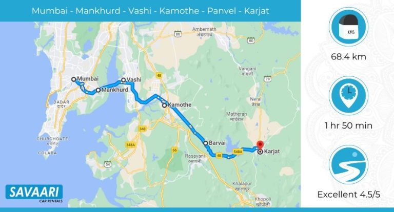 Mumbai to Karjat -Time, Routes and Useful Travel Information