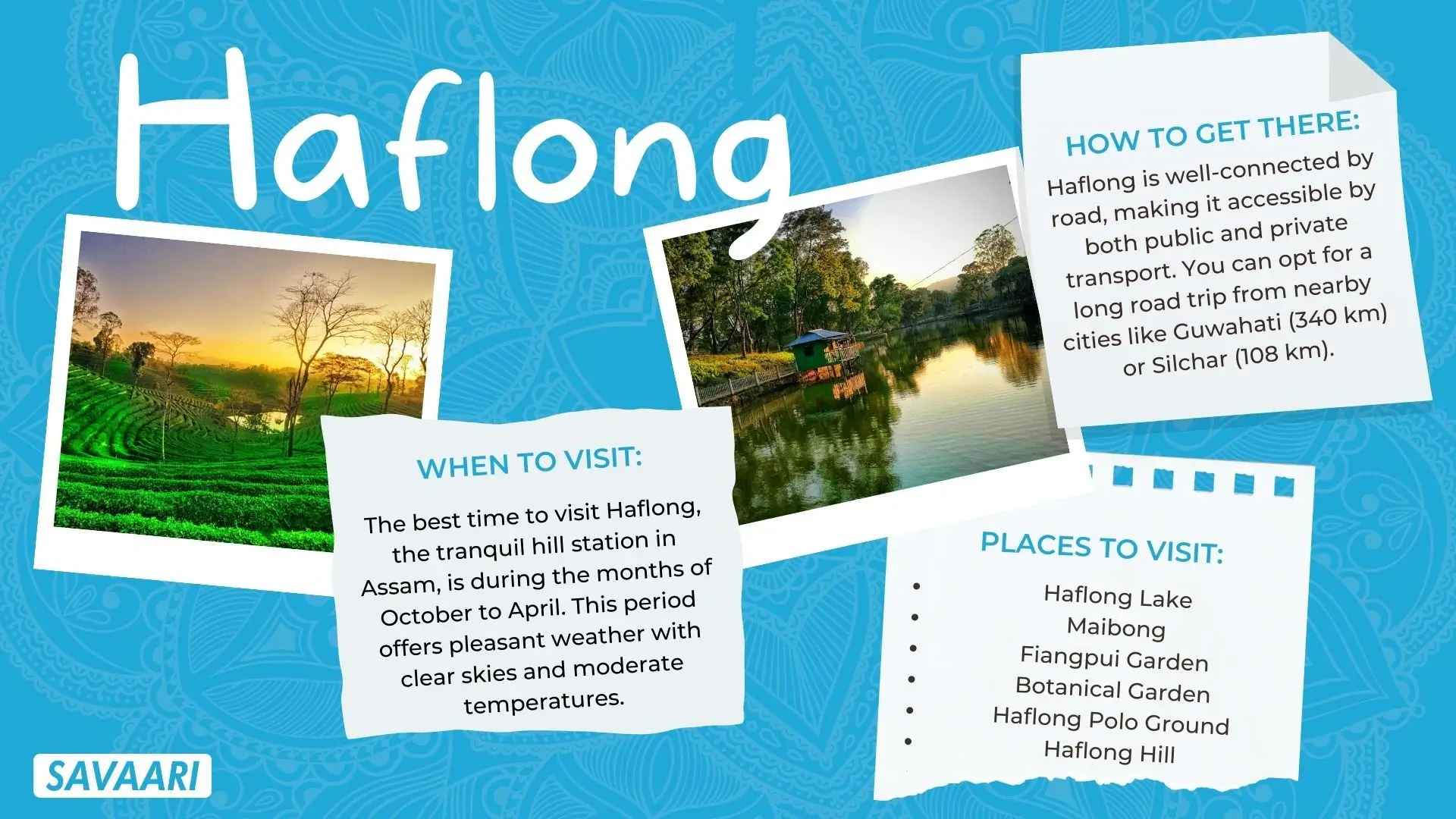 Things to do in Haflong - A complete travel guide - Savaari Car Rentals ...